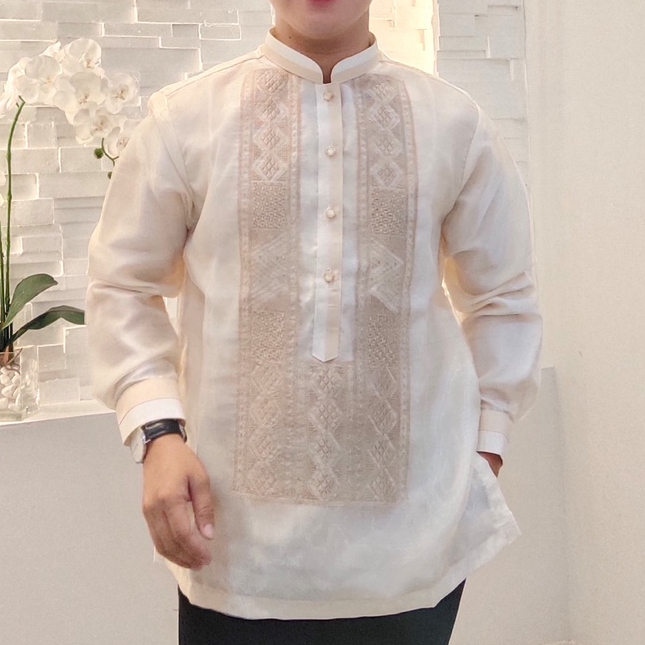 MODERN CHINESE COLLAR BARONG FOR MEN | Lazada PH