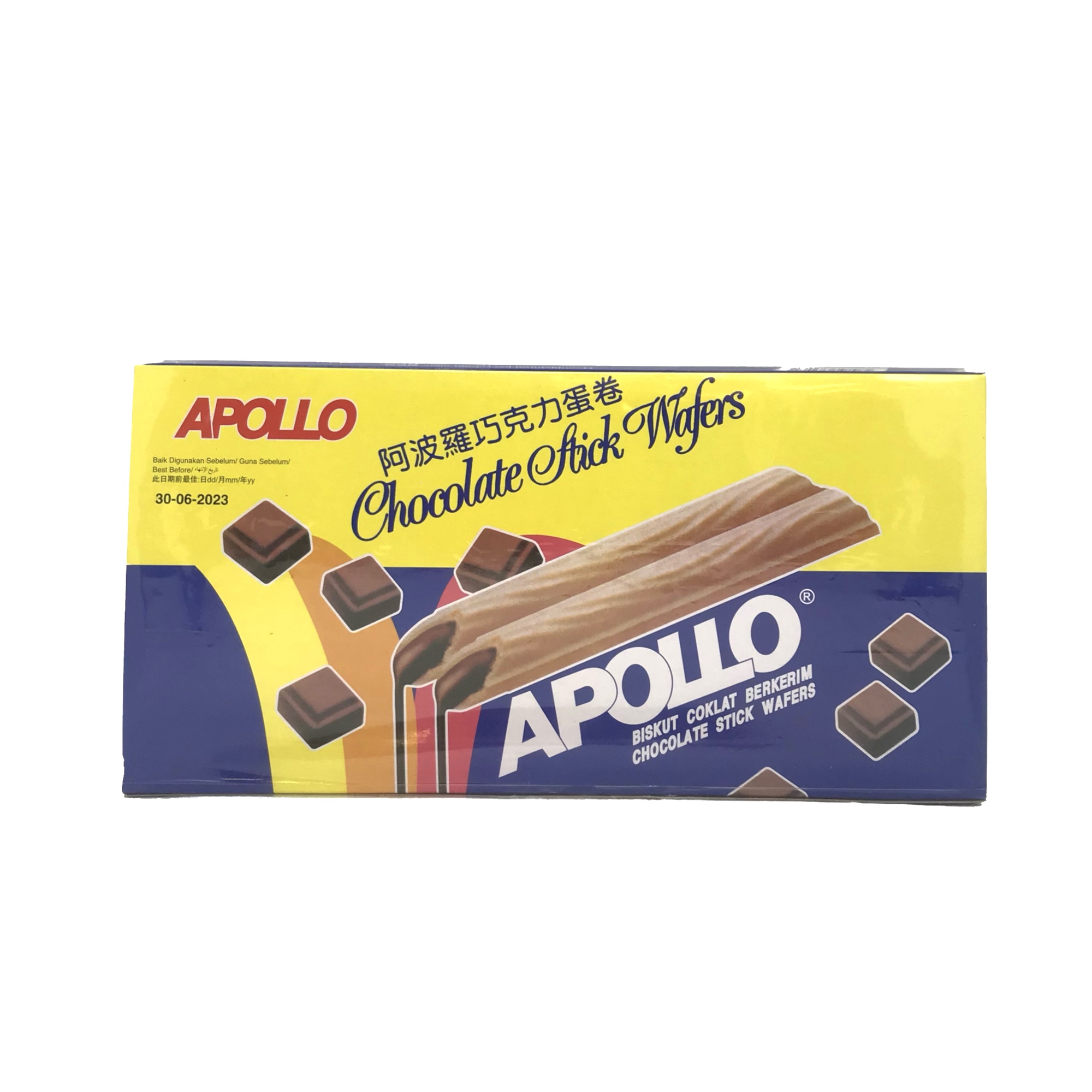Apollo Stick Wafers Strawberry / Chocolate 11g x 30pkts | Lazada