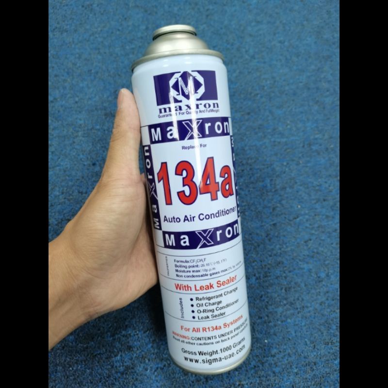 ♠Maxron R-134A Refrigerant 1000gReady Stock♘ | Lazada