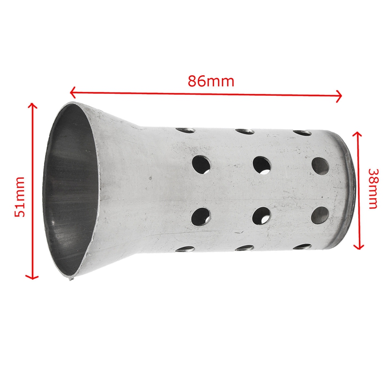 51mm Stainless Highquality Motorcycle Exhaust Muffler Baffle DB Killer ...