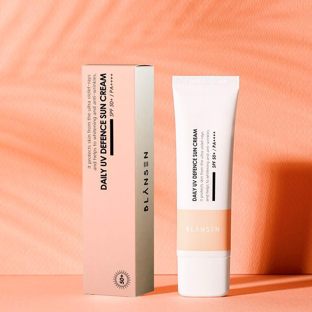 Kem chống nắng DAILY UV DEFENCE SUN (SPF50+/PA++++) 50ml Hàn Quốc | BLANSEN | Lazada.vn