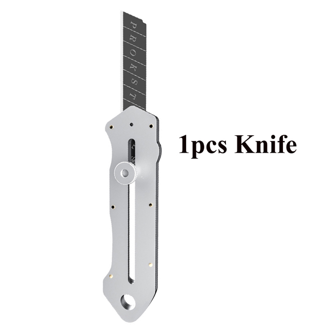 【Steellove mall】Stainless Steel Metal Knife, Retractable Box Cutter ...