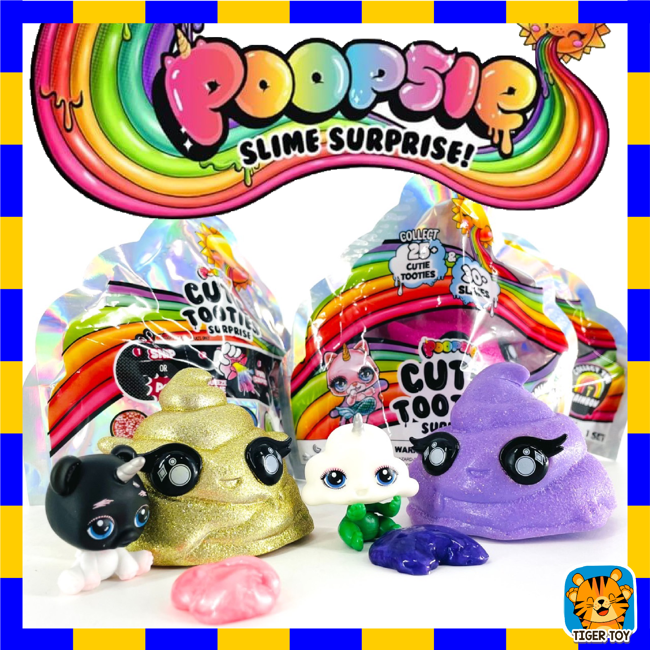 ของเล่น สไลม์ อุนจิ เซอร์ไพรส์ สุ่มสี ยูนิคอร์น Poopsie Unicorn ...