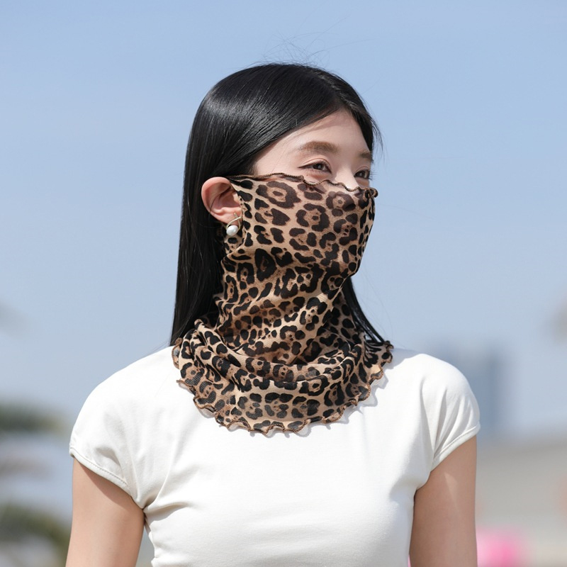 Summer Sunscreen Mask Neck UV Protection Face Cover Sunscreen Face Caps ...