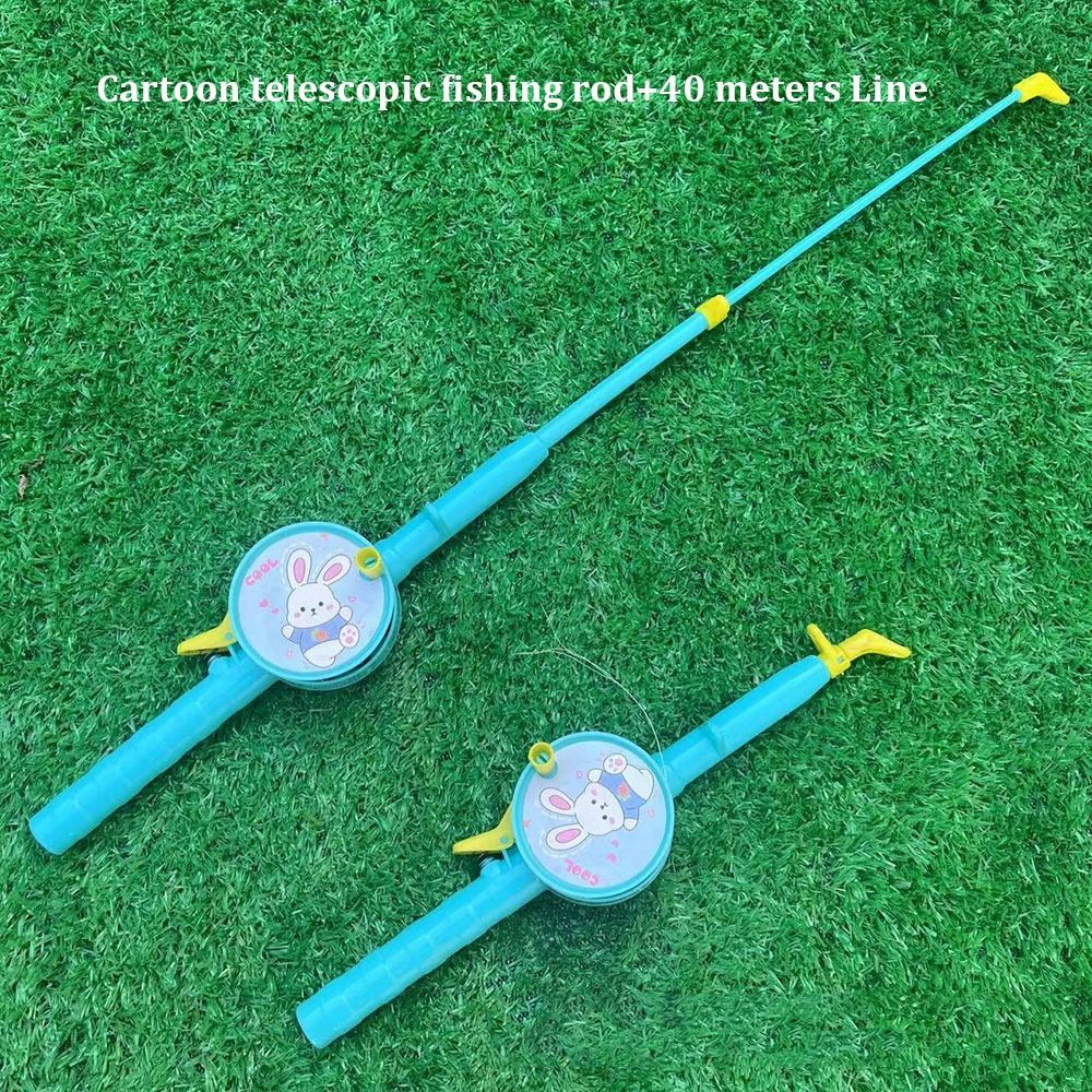 High Quality Plastic Fishing Kites Rods Cartoon Styles Mini Fishing ...