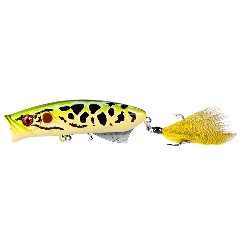 【M.M Hardware 】Lurefans V8TSF Floating Lure Popper Wobbler For Pike ...