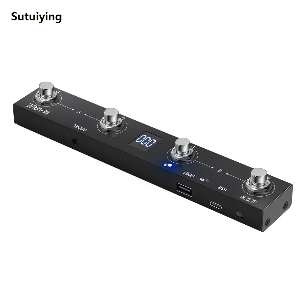 Sutuiying M-VAVE Chocolate Plus Wireless MIDI Controller Pro Keyboard 4 ...