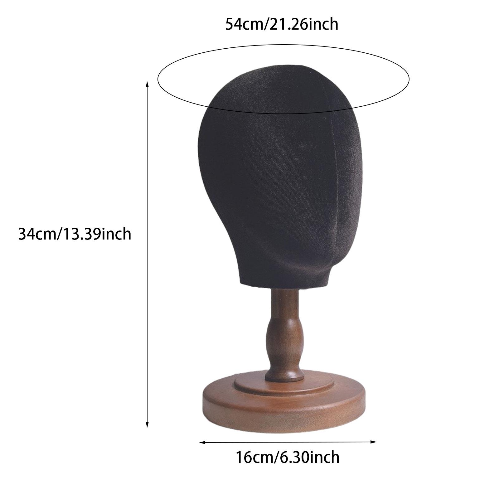 CUTICATE Cap Display Holder Mannequin Head Detachable Base Portable ...