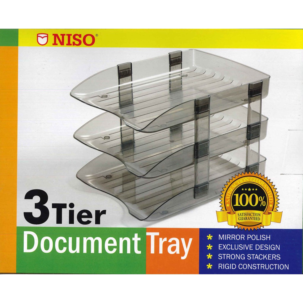 NISO 3 TIER DOCUMENT TRAY | Lazada