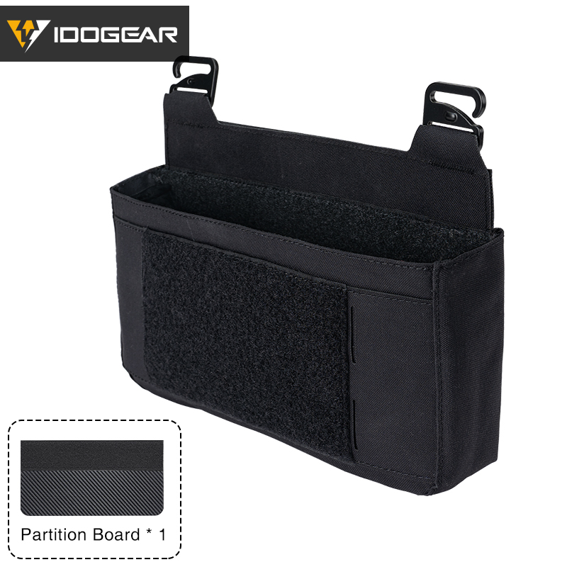IDOGEAR Tactical DOPE Dump Pouch Tool Storage Pouch Front Panel Velcro ...