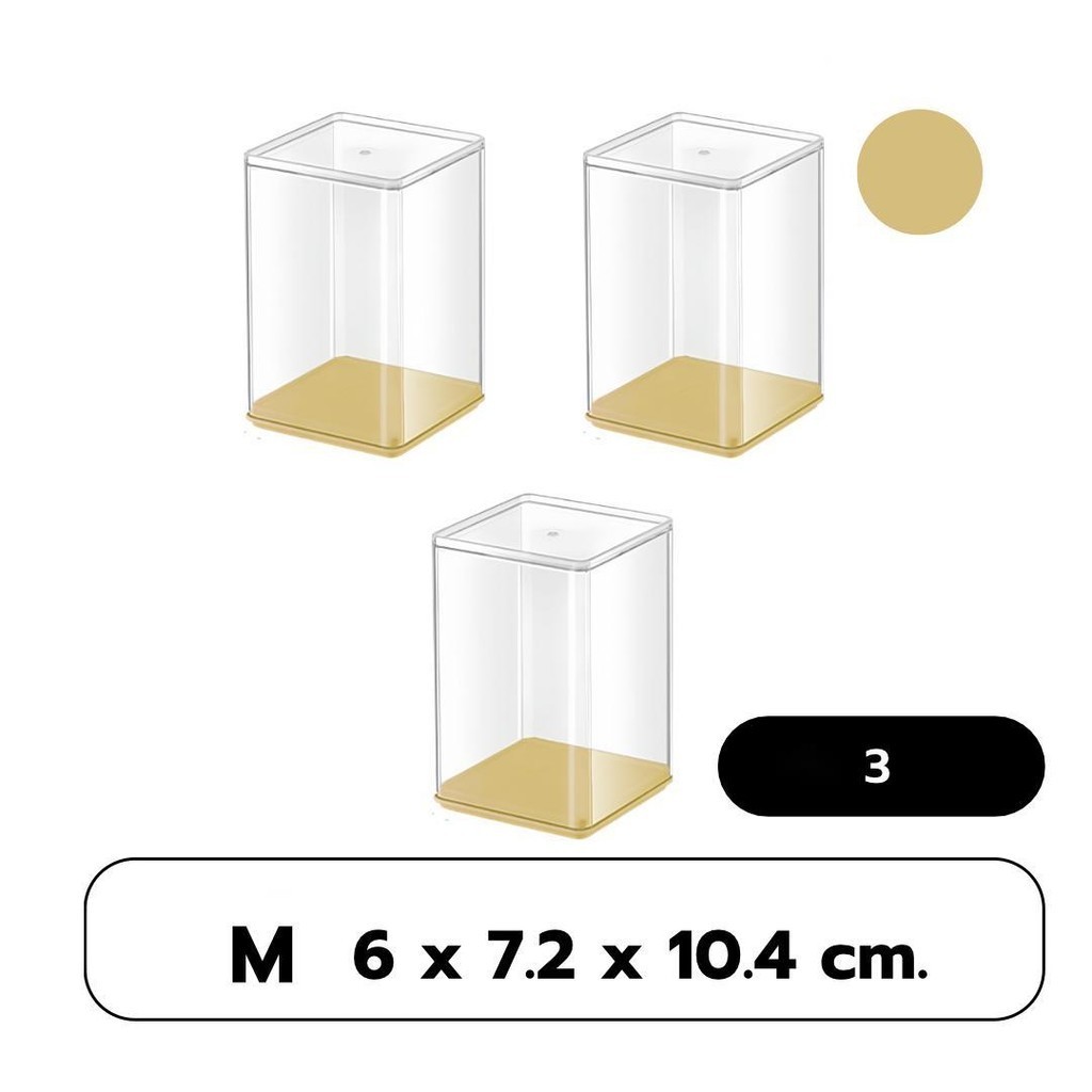 Acrylic dust-proof box character doll display box small model storage ...