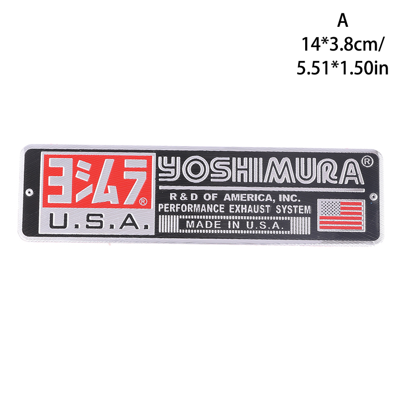 3D Universal Sticker Aluminum Heat-resistant Motorcycle Exhaust Pipe ...