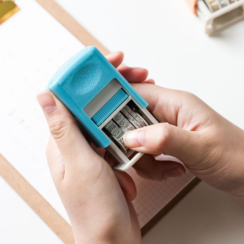 【ZOETN-HOT TOY Store】Reusable Practical DIY Hand Account Date Stamps ...