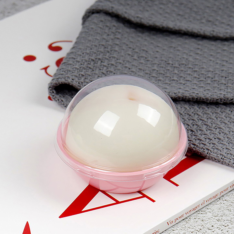 10Pcs Round Plastic Cake Box Packaging Egg-Yolk Puff Mooncake Container ...