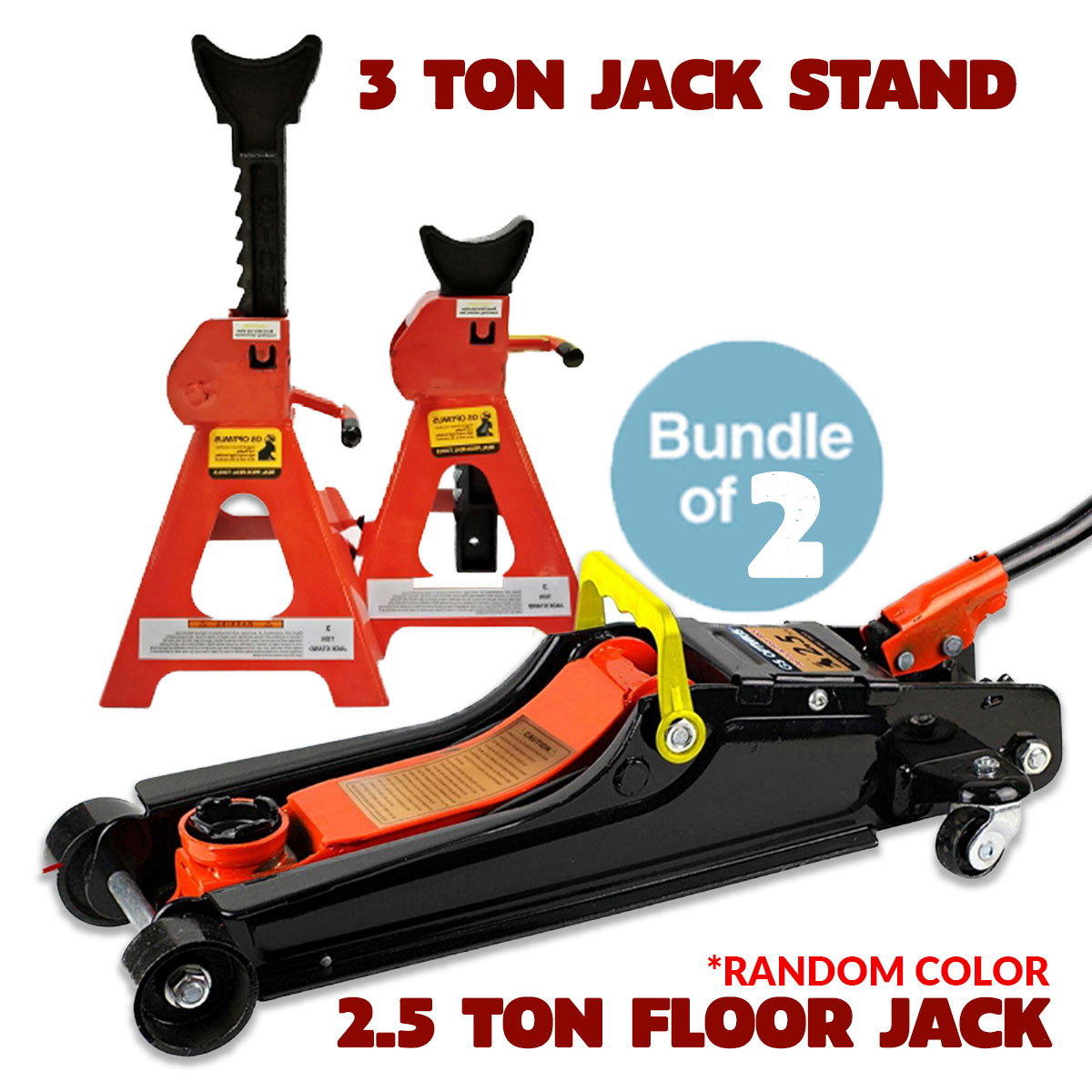 Heavy Duty 2.5 Ton Floor Jack Low Profile Hydraulic Car 3 Ton Jack ...