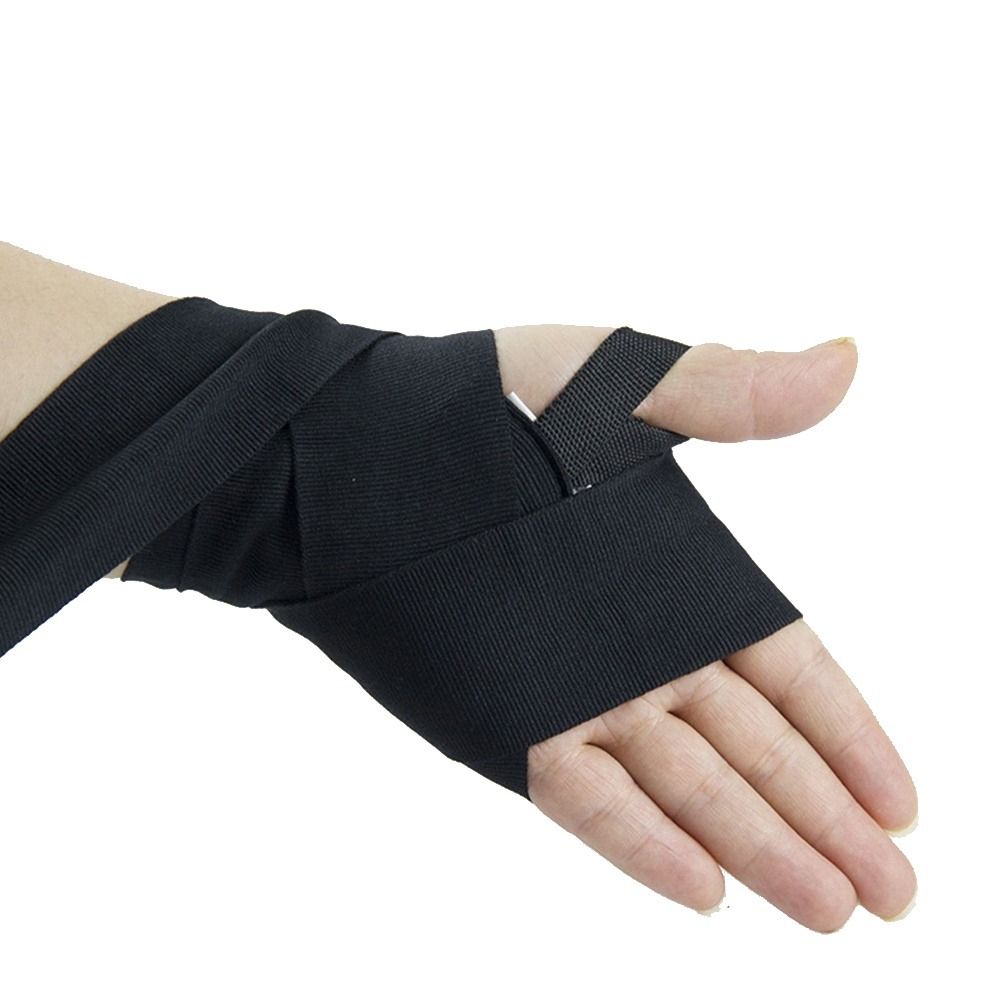 HOT 【LATS Store】2 Rolls 1.5M/3M Boxing Bandage Sports Strap Sanda Kick ...