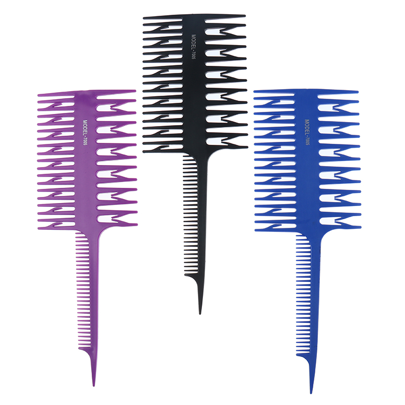 Dyeing Comb Tail Pro-hair Highlighting Comb Weaving Cutting Combs Hair ...