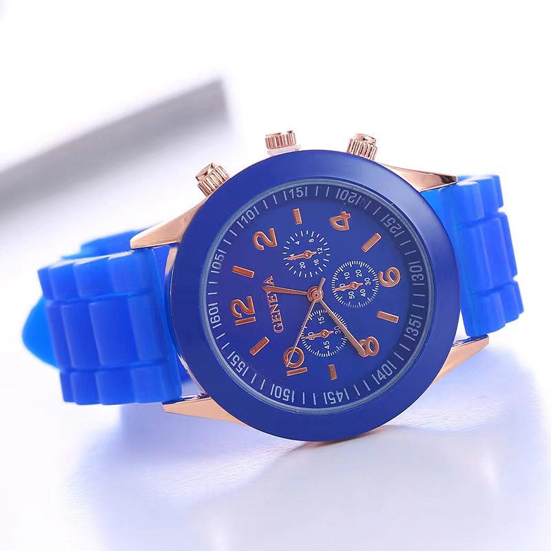 【Innovative design】In stock Geneva Silicone Women's Watch - Korean ...