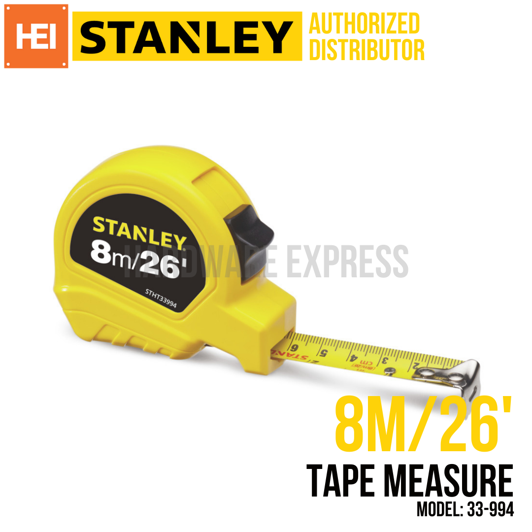 Stanley Tape Measure Measuring Tape Metro 3M/10' (30-204) / 5m/16' (33 ...