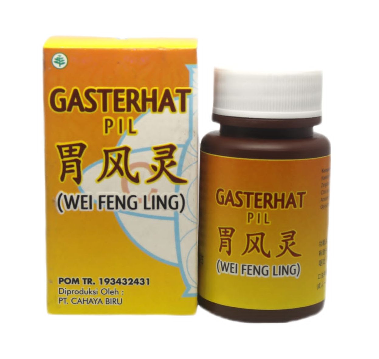GASTERHAT PIL obat maag kronis - asam lambung - gerd herbal | Lazada ...