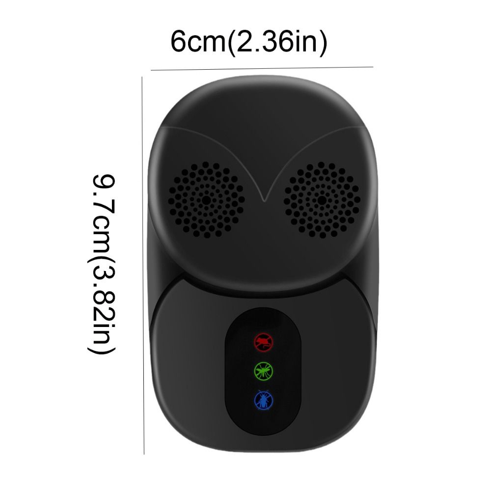 Frequency Chaser High-Power Ultrasonic Rodent Repeller AI Smart Chip ...