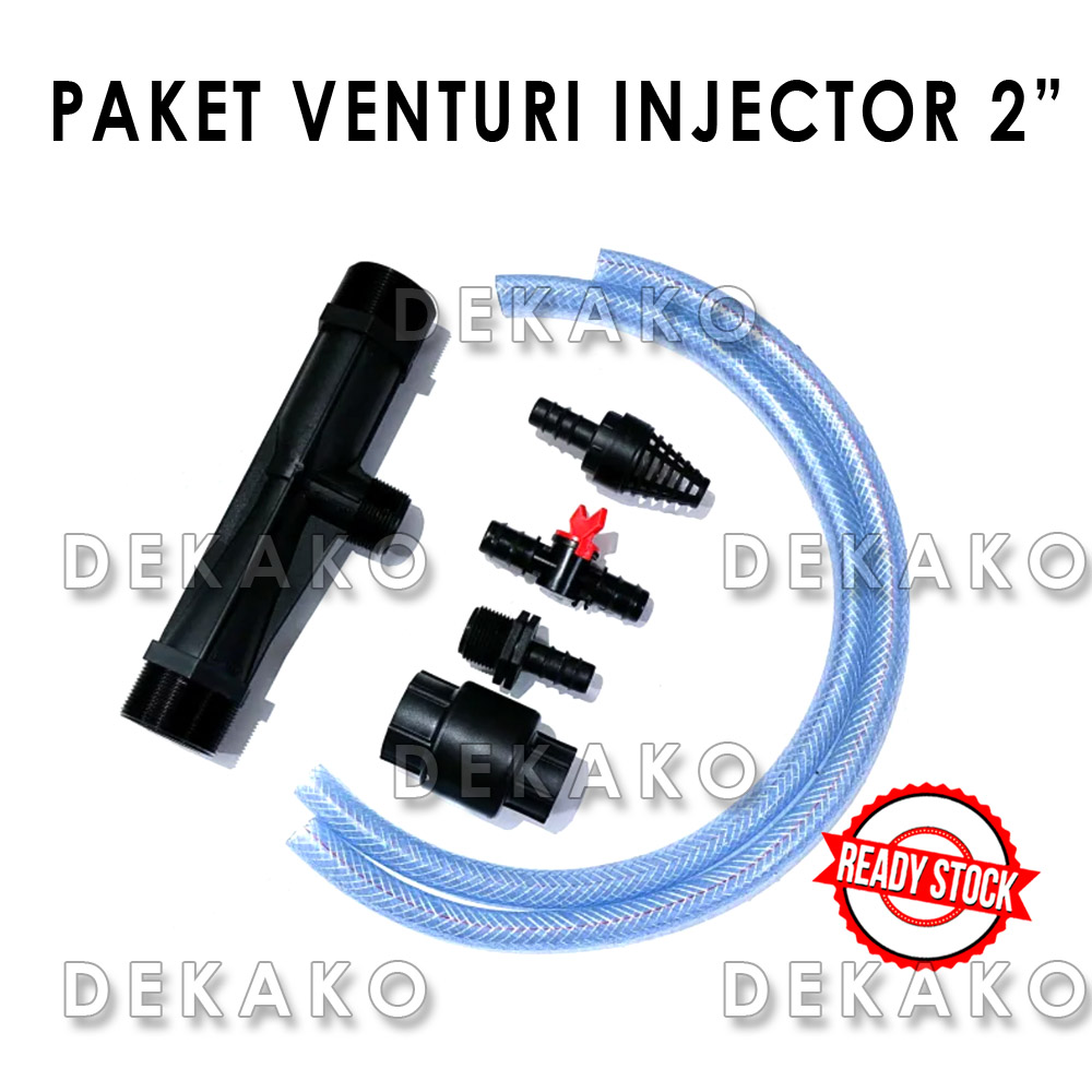 Paket Venturi Injector set 2 inch lengkap - untuk Irigasi Taman dan ...