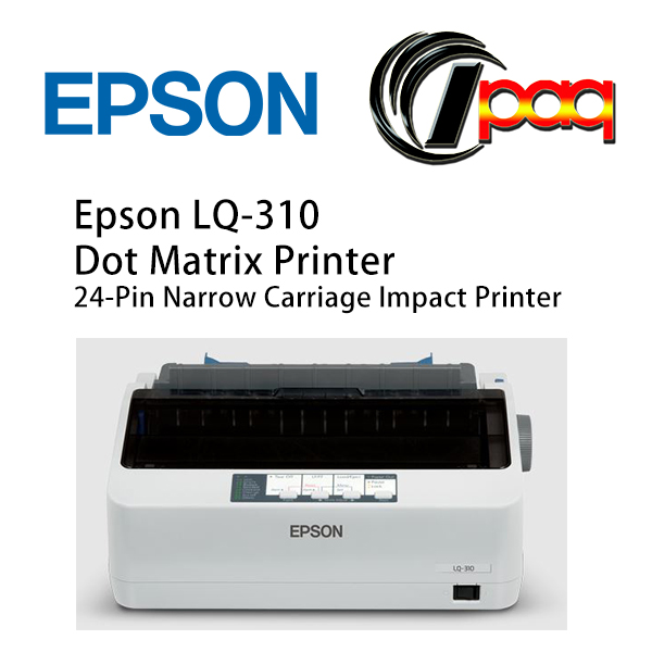 [100% Original Genuine] Epson LQ-310 Dot Matrix Printer 24-Pin Narrow ...
