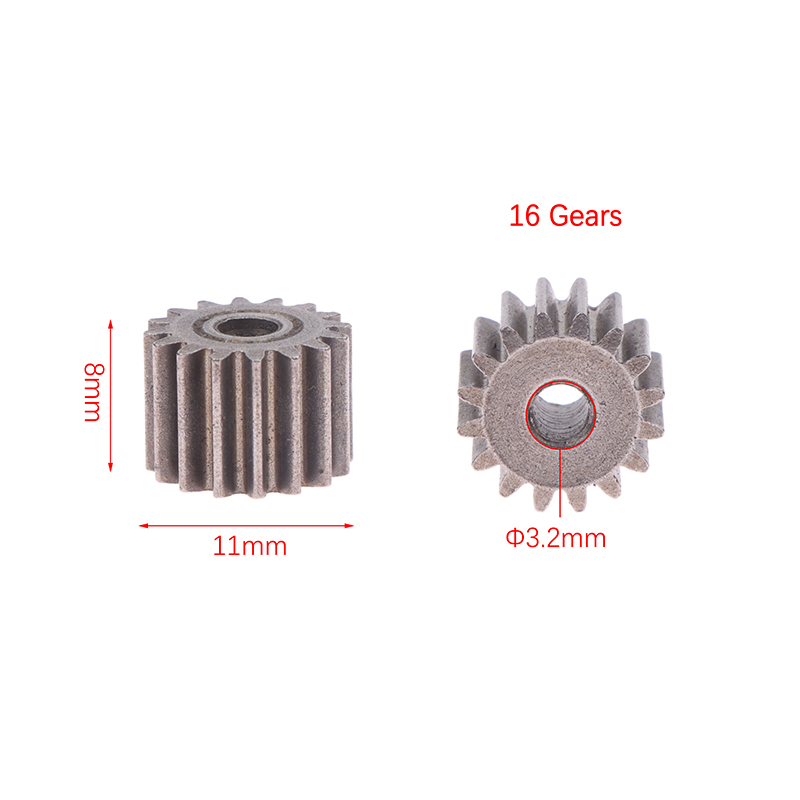 Motor Gear 9 /11 /12 /13 /14 /15 Teeth Replaceable Motor Gear For RS550 ...