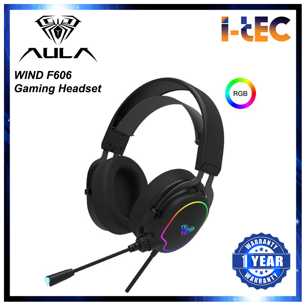 AULA Wind F606 Gaming Headset | Lazada