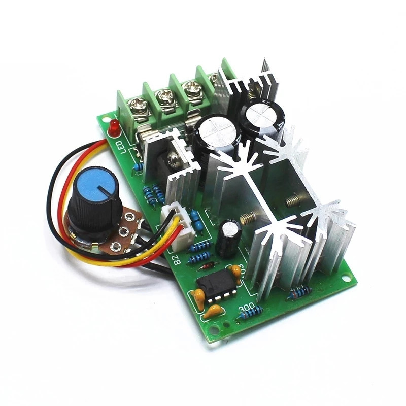 HIGH POWER PWM SPEED CONTROL MOTOR DC LED DIMMER 20A 12V 24V 36V 48V ...