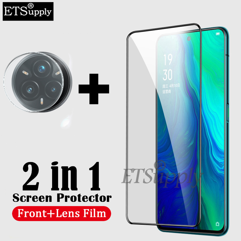 2Pack For Realme 14Pro Screen Protector Tempered Glass Film + Lens ...