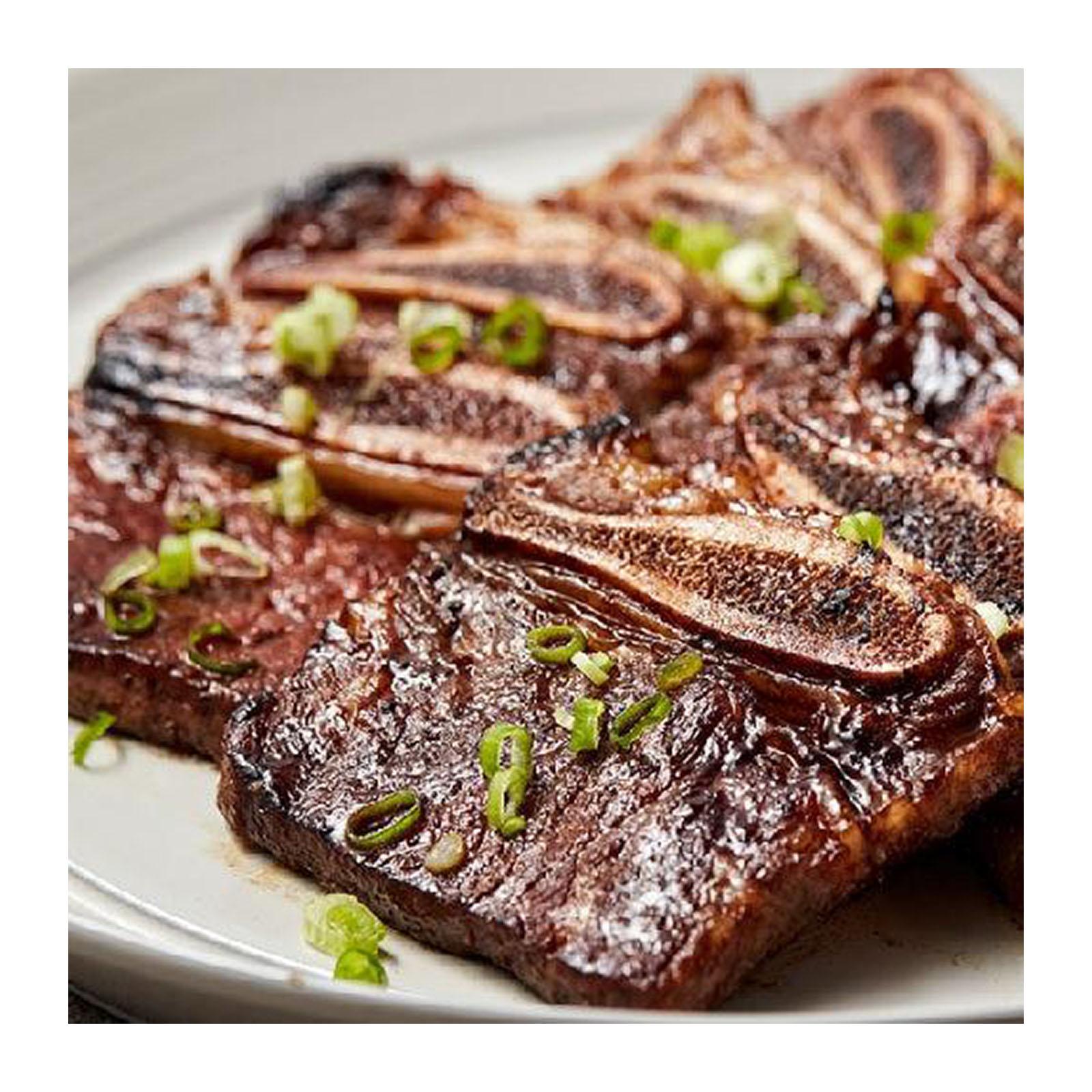 Super Star K Korean La Galbi (Marinated Beef With Ribs) 500G - Frozen ...