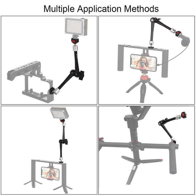 (PDGA) Aluminium Alloy Adjustable Articulating Magic Arm Rig For Dslr ...