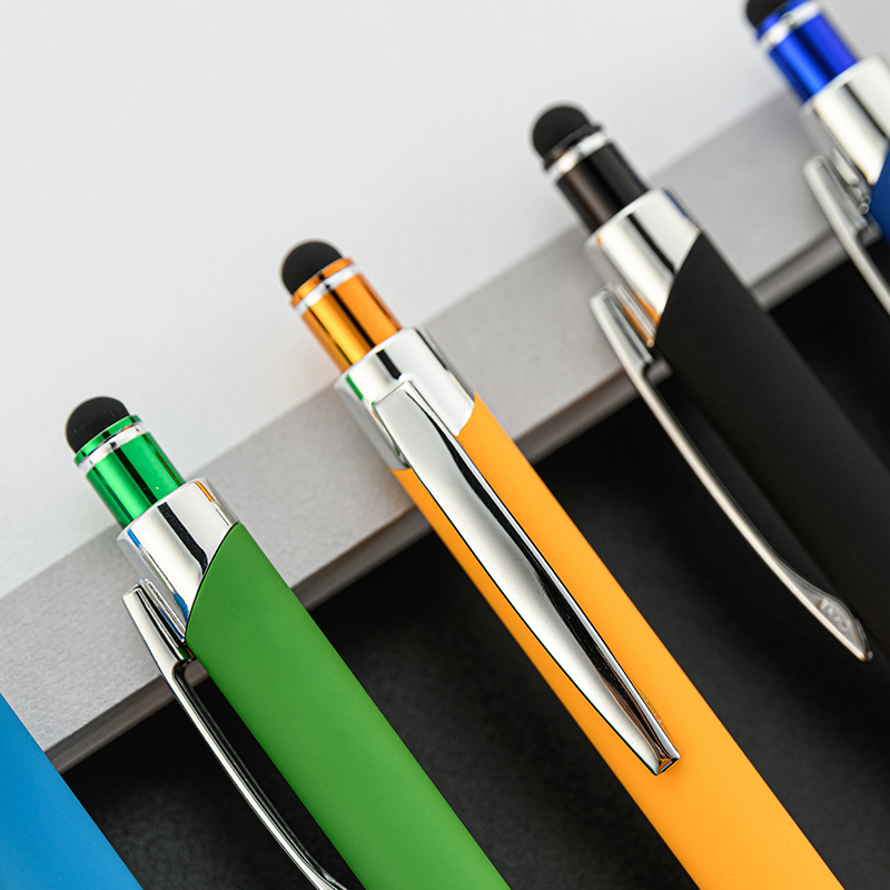 3 In 1 Touch Screen Stylus Ballpoint Pen With LED Light For iPad Iphone ...