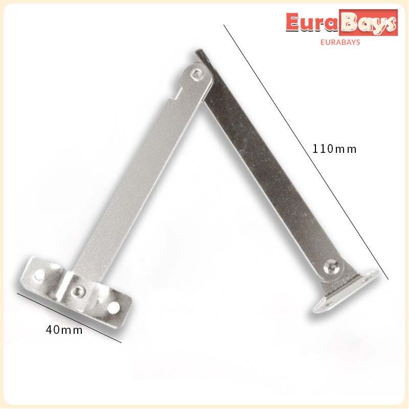 E.B. Rotatable Folding Lid Support Hinges for Furniture Cabinet | Lazada PH