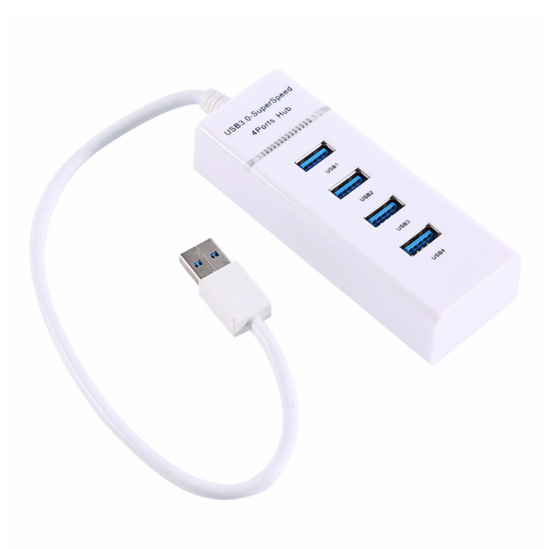 【TrendGlobe】4-port USB3.0 HUB High Speed Indicator Light USB Hub For ...