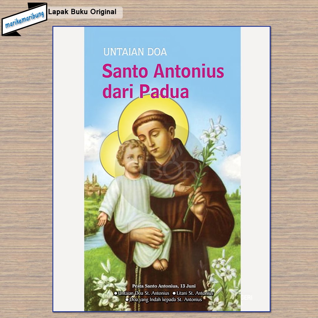 Doa Santo Antonius Padua Sint Antonius, Een Heilige Uit Lissabon
