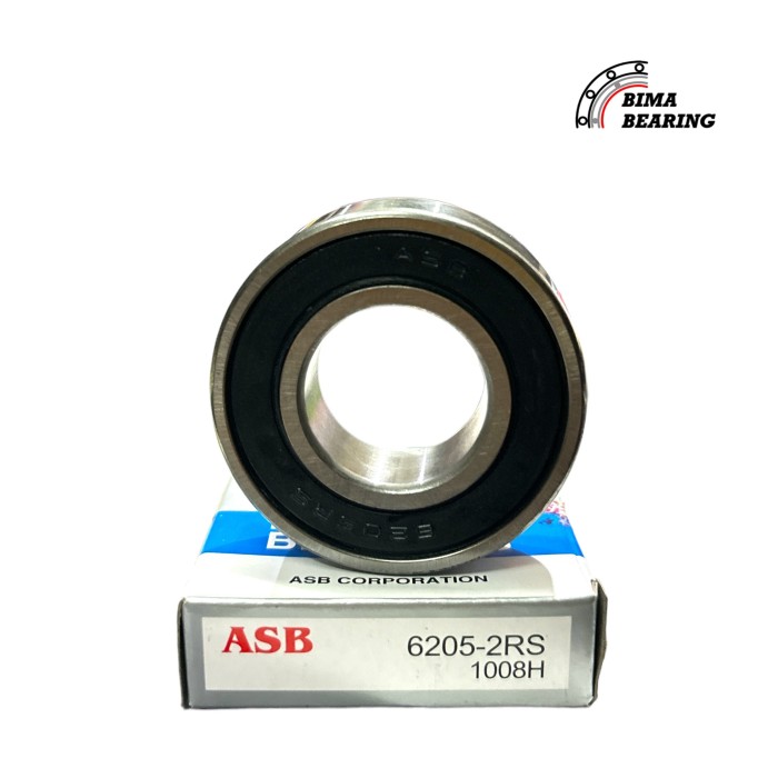 BALL BEARING 6205 2RS TUTUP KARET ASB LAHER 25X52X15 62052RS ORIGINAL ASLI | Lazada Indonesia