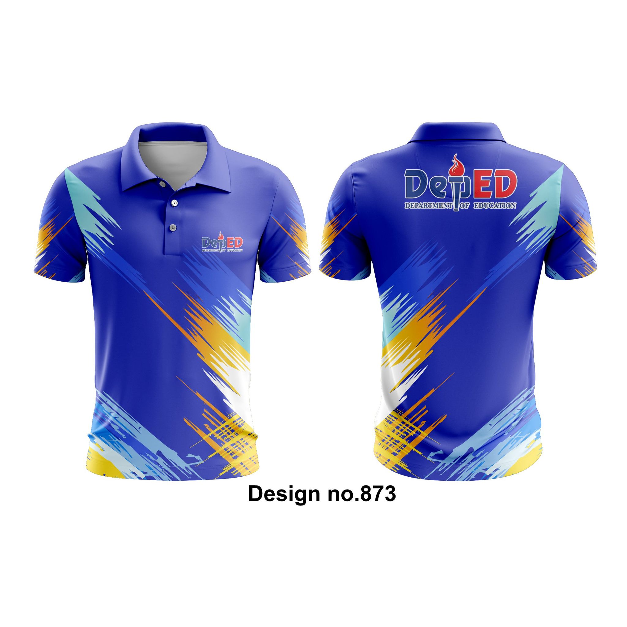 DEPED MATATAG POLO UNIFORM SUBLIMATION POLO SHIRT FOR MEN AND WOMEN ...
