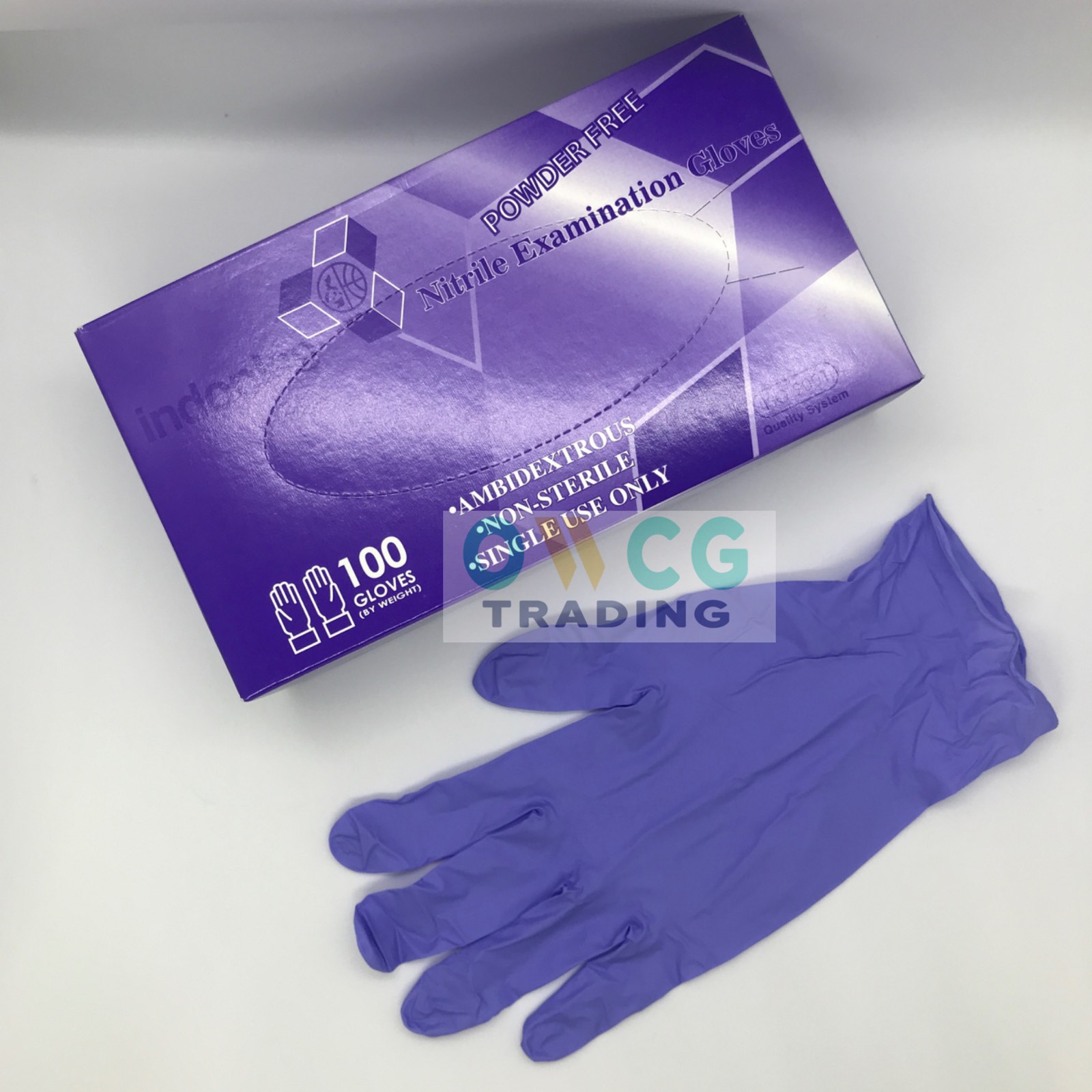 INDOPLAS Examination Nitrile Gloves Med | Lazada PH