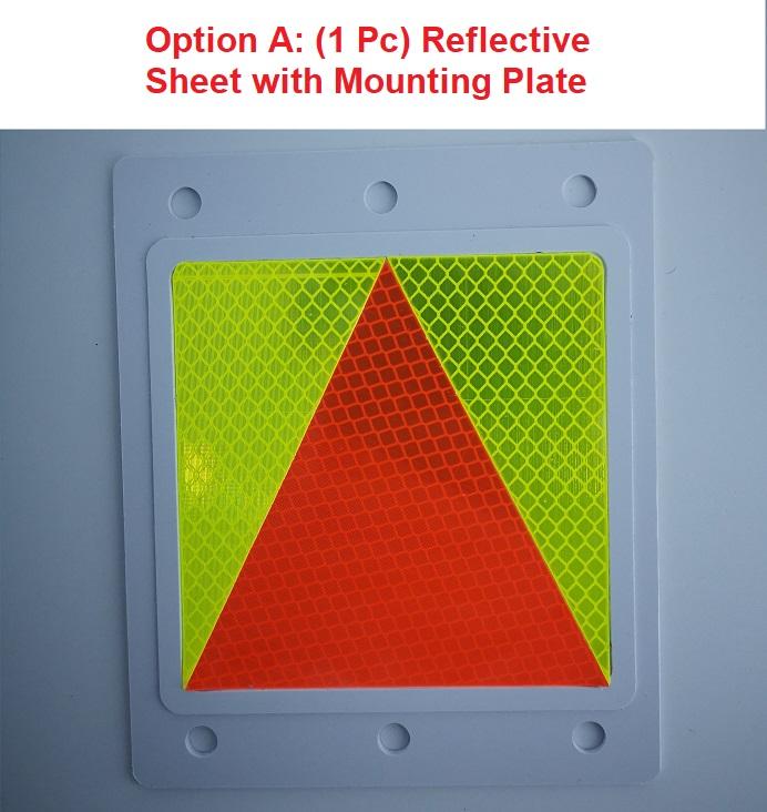 P Plate Driving Probation Plate or DIY Reflective Sheet new driver ...