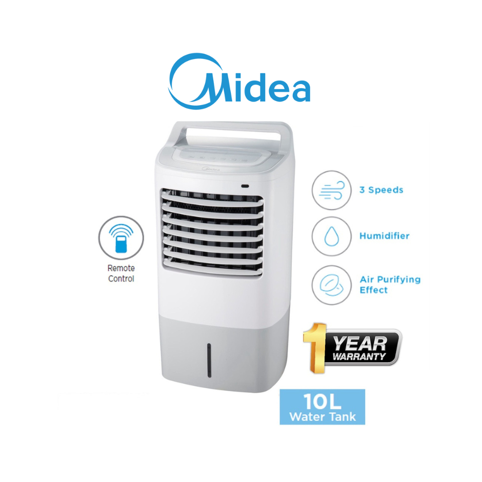 Midea 10L Air Cooler/Pendingin Udara | MAC-120AR | Lazada