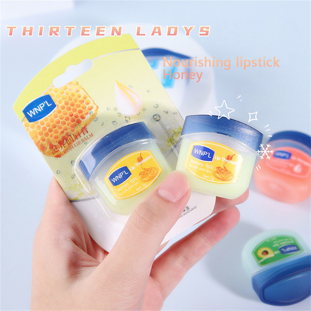 แททตี้💘【ขายดี】💘WNPL Vaseline ให้ความชุ่มชื้นคงทนลิปบาล์มเส้นรอบริมผีปาก ...