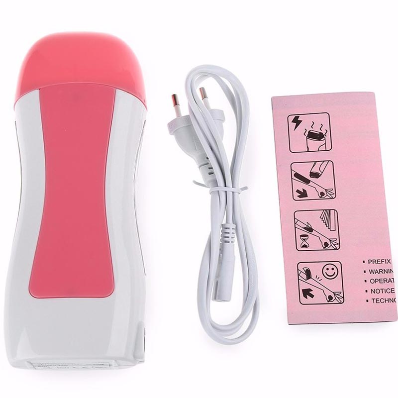 【High-quality】Mini Hot Wax Warmer Epilator Paraffin Heater Spa Hand Wax ...