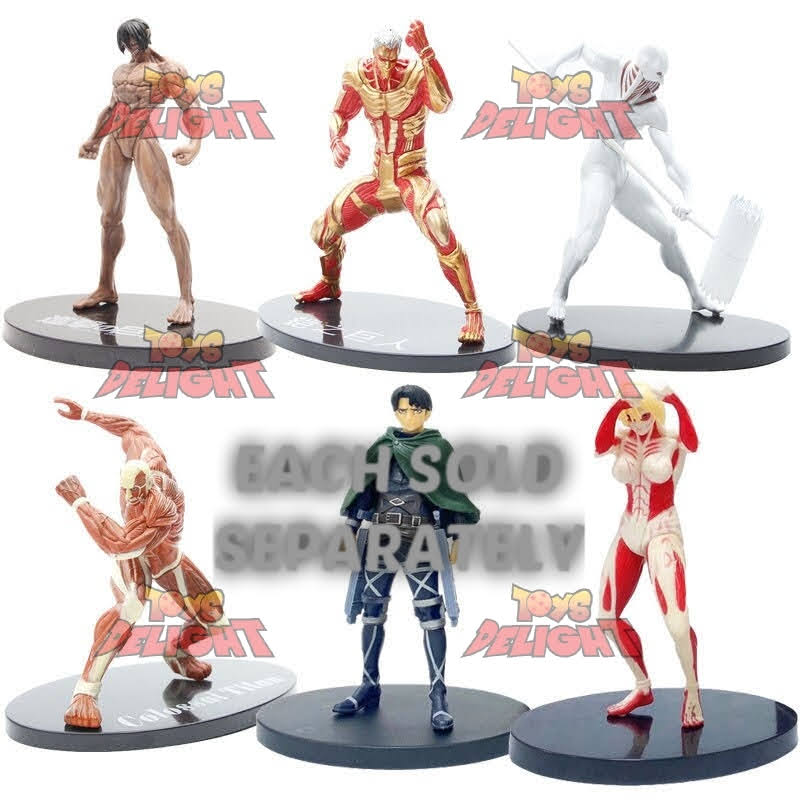 Attack on Titan Eren / Levi / Colossal Titan / Armored Titan ...