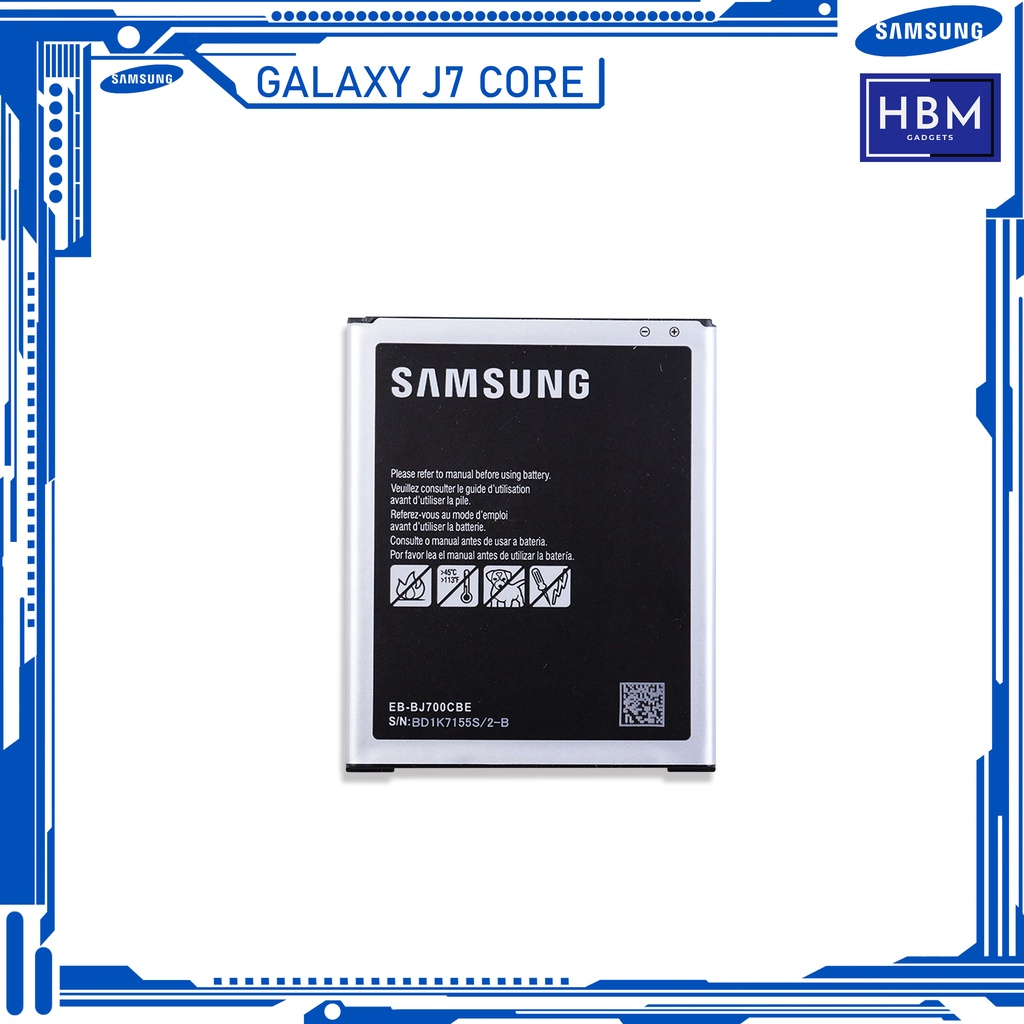 แบตเตอรี่แท้ Samsung Galaxy J7 CORE รุ่น EB-BJ700BBUEB-BJ700CBEEB ...