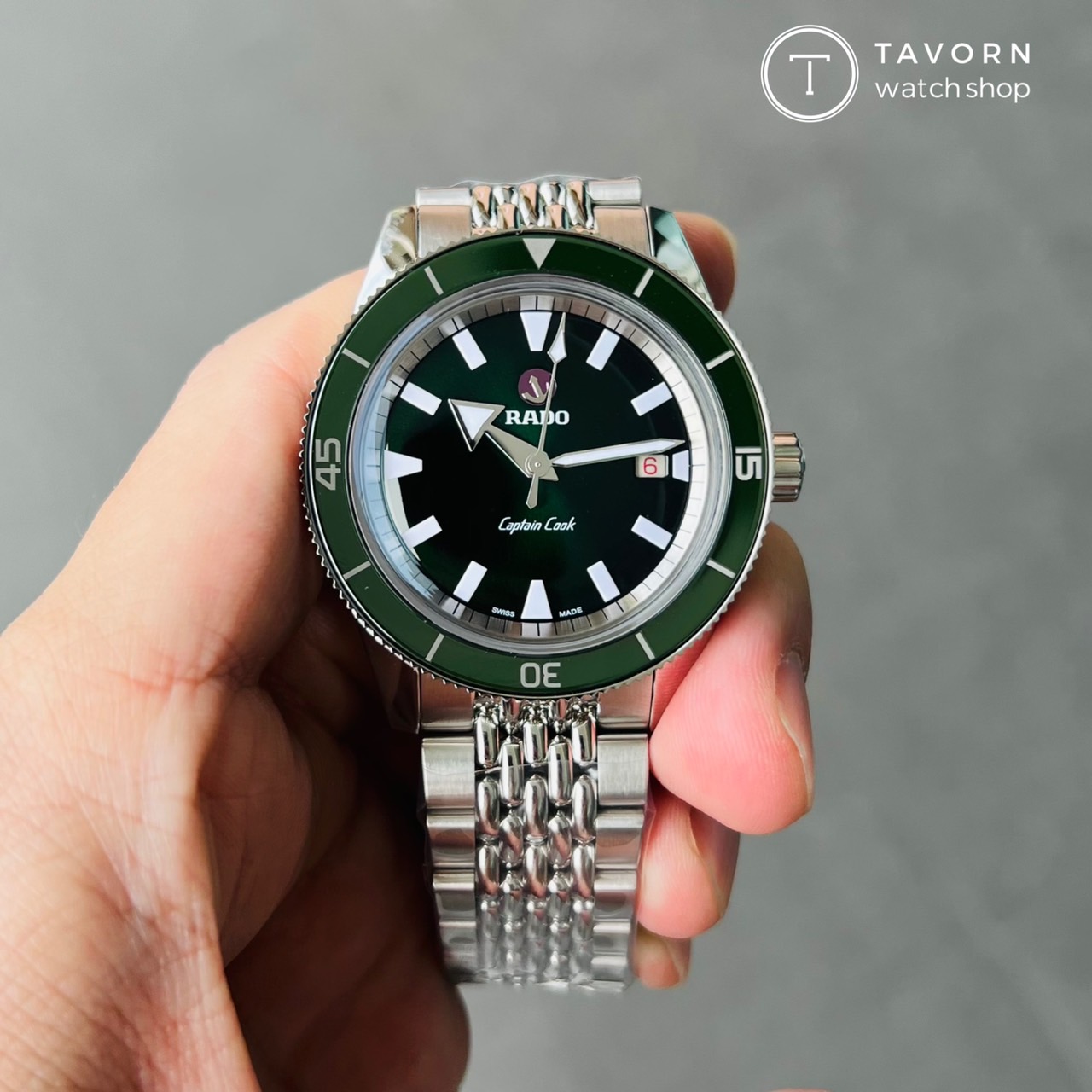 นาฬิกา RADO CAPTAIN COOK AUTOMATIC รุ่น R32505313 | Lazada.co.th