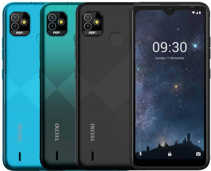 Tecno POP5 (3G) / จอ 6.1" / กล้องหน้า 5MP กล้องหลังสองตัวพร้อมแฟลชความ ...