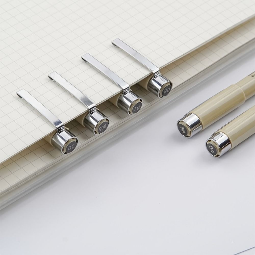 Line Painting Pens 12 Tip Pigment Liner Pen Fine Line Different Tip ...