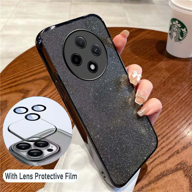 Phone Cover OPPO Reno 12F Back Case Fashionable Frosted Silicone Soft ...